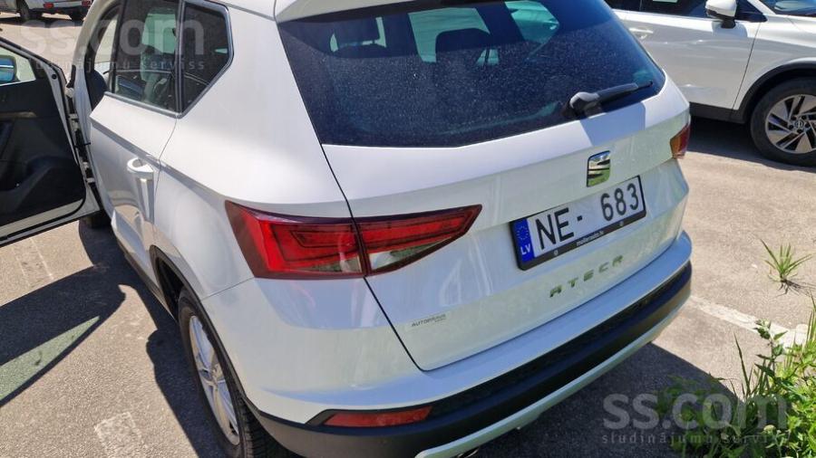 White SEAT Ateca 2019 in Riga, with an engine capacity of 1.50 L and mileage of 0 thousand km for 14300 €, photo 11 on AUTOMOTO.COM.LV