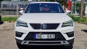 White SEAT Ateca 2019 in Riga, with an engine capacity of 1.50 L and mileage of 0 thousand km for 14300 €, photo  on AUTOMOTO.COM.LV