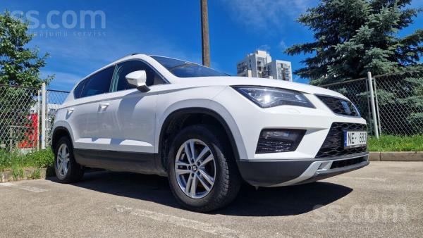 Balts SEAT Ateca 2019 Rīga, ar dzinēja tilpumu 1.50 L un nobraukumu 0 tūkst. km par 14300 €, foto 9 vietnē AUTOMOTO.COM.LV