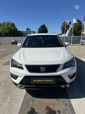 White SEAT Ateca 2019 in Telschi, with an engine capacity of 1.97 L and mileage of 198 thousand km for 17500 €, photo 3 on AUTOMOTO.COM.LV