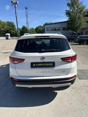 White SEAT Ateca 2019 in Telschi, with an engine capacity of 1.97 L and mileage of 198 thousand km for 17500 €, photo 8 on AUTOMOTO.COM.LV