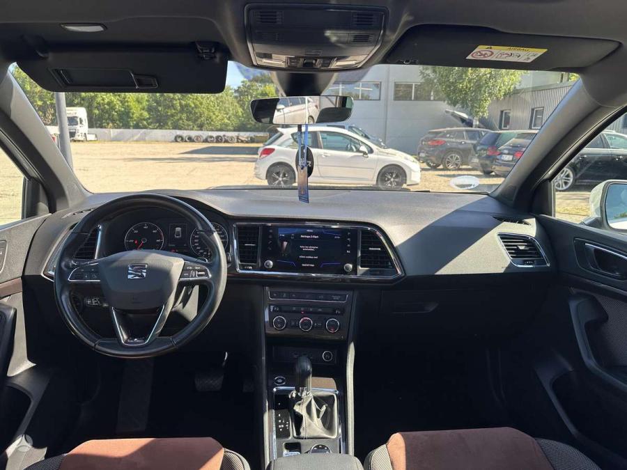 White SEAT Ateca 2019 in Telschi, with an engine capacity of 1.97 L and mileage of 198 thousand km for 17500 €, photo 23 on AUTOMOTO.COM.LV