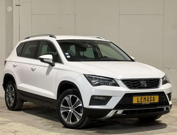 Белый Сеат Ateca 2019 в Клайпеда, объемом двигателя 1.97 л и пробегом 224 тыс. км за 12999 €, фото 5 на AUTOMOTO.COM.LV