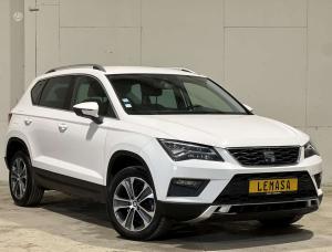 White SEAT Ateca 2019 in Klaipeda, with an engine capacity of 1.97 L and mileage of 224 thousand km for 12999 €, photo 6 on AUTOMOTO.COM.LV