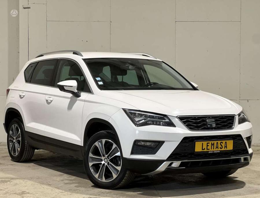 White SEAT Ateca 2019 in Klaipeda, with an engine capacity of 1.97 L and mileage of 224 thousand km for 12999 €, photo 6 on AUTOMOTO.COM.LV