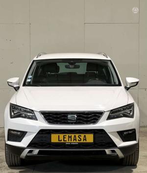 White SEAT Ateca 2019 in Klaipeda, with an engine capacity of 1.97 L and mileage of 224 thousand km for 12999 €, photo 10 on AUTOMOTO.COM.LV