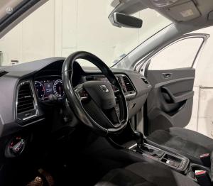 White SEAT Ateca 2019 in Klaipeda, with an engine capacity of 1.97 L and mileage of 224 thousand km for 12999 €, photo 11 on AUTOMOTO.COM.LV