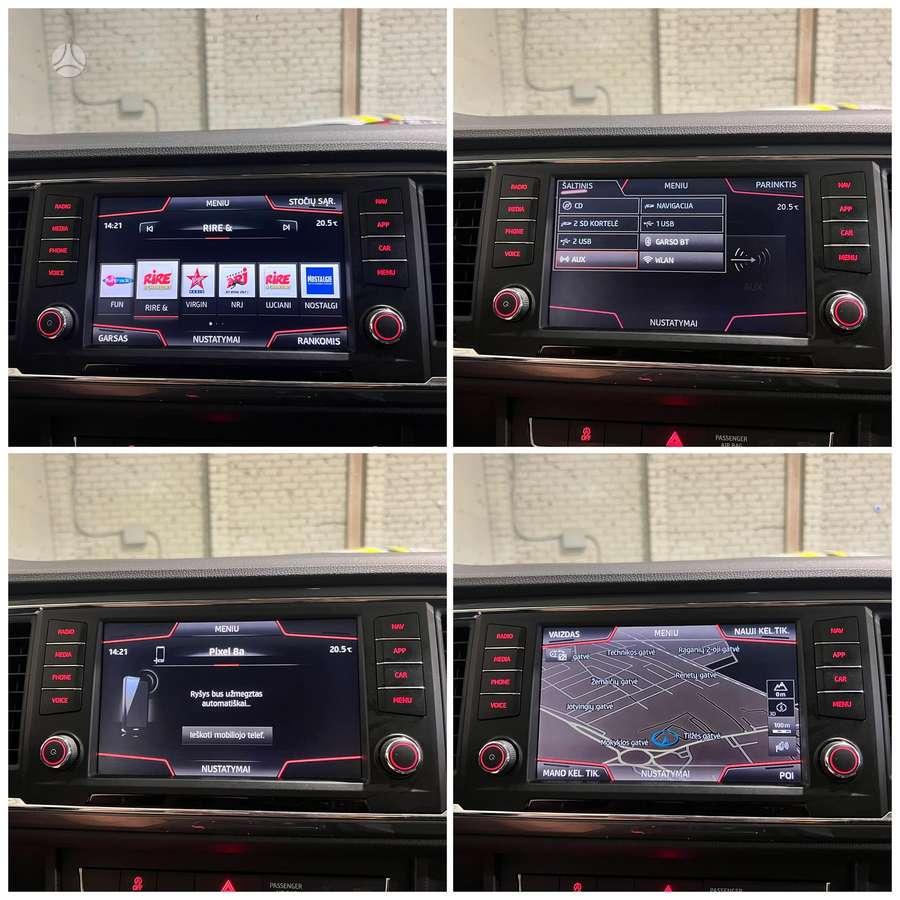 White SEAT Ateca 2019 in Klaipeda, with an engine capacity of 1.97 L and mileage of 224 thousand km for 12999 €, photo 12 on AUTOMOTO.COM.LV
