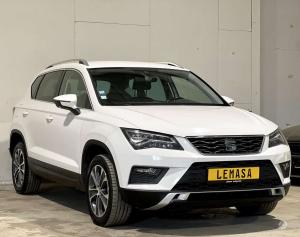 White SEAT Ateca 2019 in Klaipeda, with an engine capacity of 1.97 L and mileage of 224 thousand km for 12999 €, photo 14 on AUTOMOTO.COM.LV