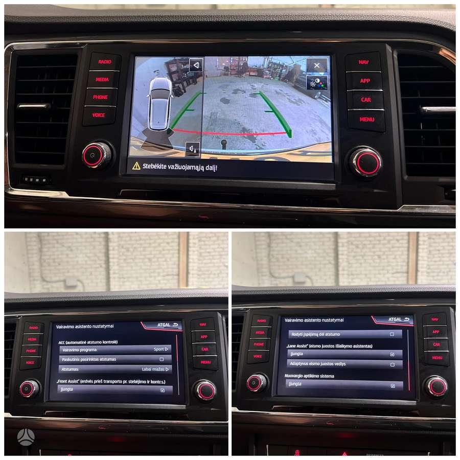 White SEAT Ateca 2019 in Klaipeda, with an engine capacity of 1.97 L and mileage of 224 thousand km for 12999 €, photo 25 on AUTOMOTO.COM.LV