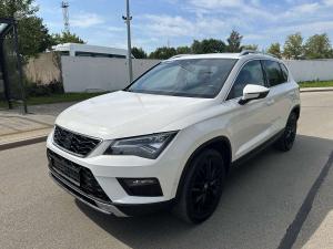White SEAT Ateca 2019 in Telschi, with an engine capacity of 1.97 L and mileage of 198 thousand km for 13900 €, photo  on AUTOMOTO.COM.LV