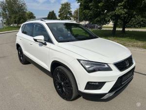 Balts SEAT Ateca 2019 Telšiai, ar dzinēja tilpumu 1.97 L un nobraukumu 198 tūkst. km par 13900 €, foto 4 vietnē AUTOMOTO.COM.LV
