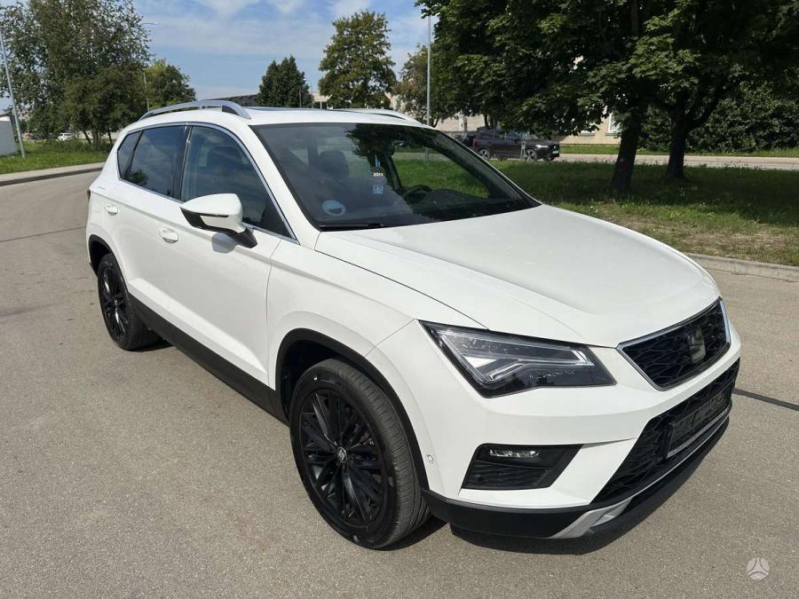Balts SEAT Ateca 2019 Telšiai, ar dzinēja tilpumu 1.97 L un nobraukumu 198 tūkst. km par 13900 €, foto 4 vietnē AUTOMOTO.COM.LV