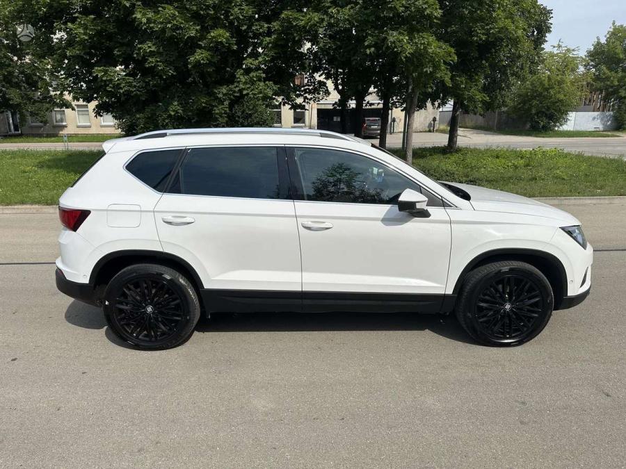 Balts SEAT Ateca 2019 Telšiai, ar dzinēja tilpumu 1.97 L un nobraukumu 198 tūkst. km par 13900 €, foto 5 vietnē AUTOMOTO.COM.LV