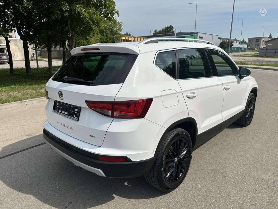 Balts SEAT Ateca 2019 Telšiai, ar dzinēja tilpumu 1.97 L un nobraukumu 198 tūkst. km par 13900 €, foto 6 vietnē AUTOMOTO.COM.LV