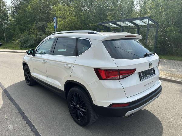 White SEAT Ateca 2019 in Telschi, with an engine capacity of 1.97 L and mileage of 198 thousand km for 13900 €, photo 10 on AUTOMOTO.COM.LV