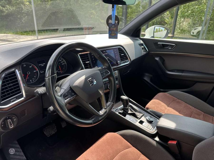 Balts SEAT Ateca 2019 Telšiai, ar dzinēja tilpumu 1.97 L un nobraukumu 198 tūkst. km par 13900 €, foto 16 vietnē AUTOMOTO.COM.LV