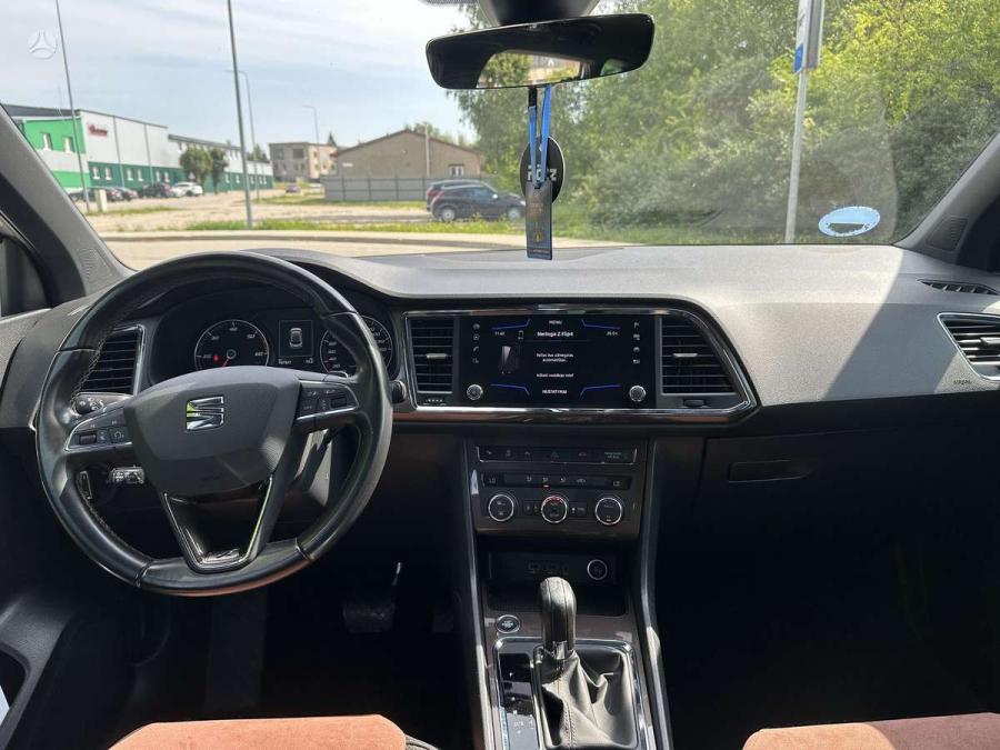 Balts SEAT Ateca 2019 Telšiai, ar dzinēja tilpumu 1.97 L un nobraukumu 198 tūkst. km par 13900 €, foto 20 vietnē AUTOMOTO.COM.LV