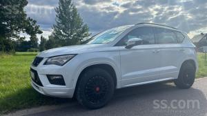 Белый Сеат Ateca 2019 в Рига, объемом двигателя 1.50 л и пробегом 92 тыс. км за 19490 €, фото  на AUTOMOTO.COM.LV