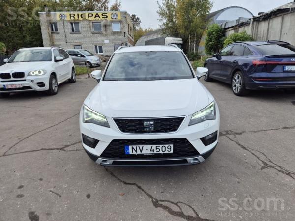 Balts SEAT Ateca 2019 Rīga, ar dzinēja tilpumu 1.50 L un nobraukumu 180 tūkst. km par 14490 €, foto 4 vietnē AUTOMOTO.COM.LV