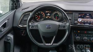 White SEAT Ateca 2019 in Riga, with an engine capacity of 1.50 L and mileage of 180 thousand km for 14490 €, photo 15 on AUTOMOTO.COM.LV