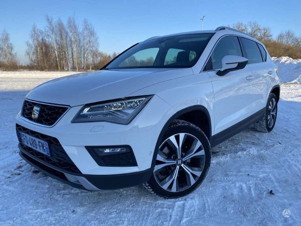 Balts SEAT Ateca 2020 Tauragė, ar dzinēja tilpumu 1.97 L un nobraukumu 188 tūkst. km par 13900 €, foto 1 vietnē AUTOMOTO.COM.LV