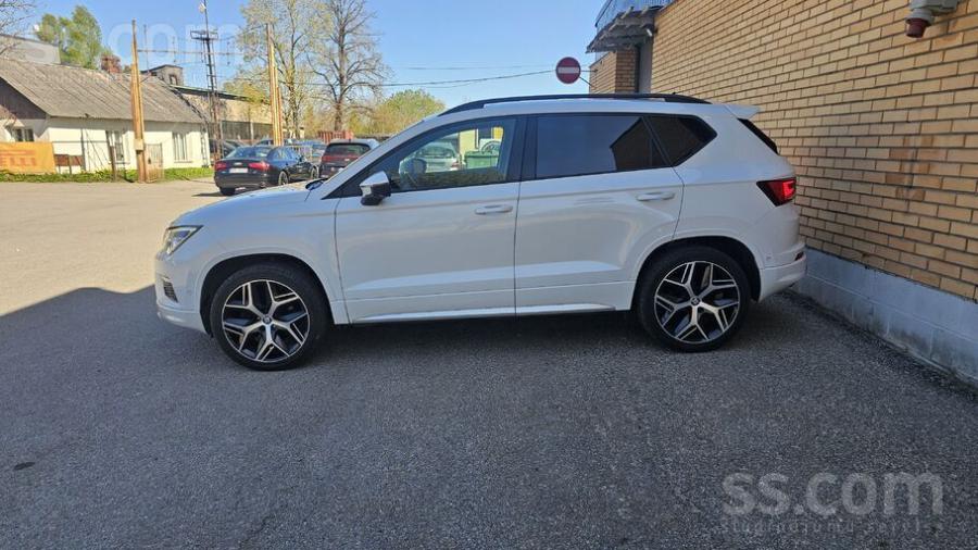Белый Сеат Ateca 2020 в Лимбажи, объемом двигателя 2.00 л и пробегом 116 тыс. км за 19950 €, фото 6 на AUTOMOTO.COM.LV