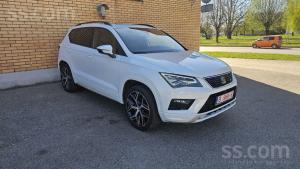 Белый Сеат Ateca 2020 в Лимбажи, объемом двигателя 2.00 л и пробегом 116 тыс. км за 19500 €, фото 4 на AUTOMOTO.COM.LV