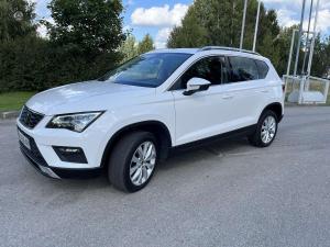 Balts SEAT Ateca 2020 Tauragė, ar dzinēja tilpumu 1.97 L un nobraukumu 296 tūkst. km par 10900 €, foto  vietnē AUTOMOTO.COM.LV