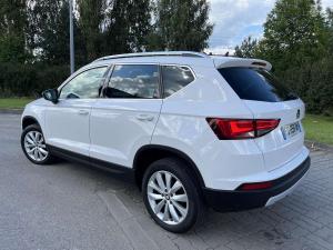 White SEAT Ateca 2020 in Taurage, with an engine capacity of 1.97 L and mileage of 296 thousand km for 10900 €, photo 7 on AUTOMOTO.COM.LV