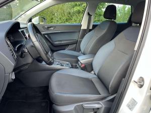 White SEAT Ateca 2020 in Taurage, with an engine capacity of 1.97 L and mileage of 296 thousand km for 10900 €, photo 14 on AUTOMOTO.COM.LV