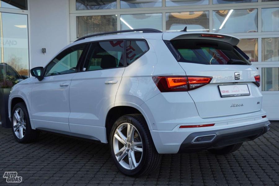 White SEAT Ateca 2021 in Kaunas, with an engine capacity of 1.50 L and mileage of 72 thousand km for 28529 €, photo 3 on AUTOMOTO.COM.LV