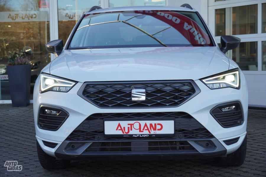 White SEAT Ateca 2021 in Kaunas, with an engine capacity of 1.50 L and mileage of 72 thousand km for 28529 €, photo 5 on AUTOMOTO.COM.LV
