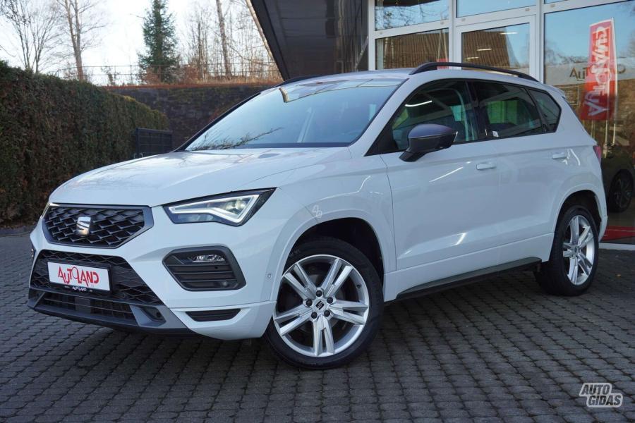 White SEAT Ateca 2021 in Kaunas, with an engine capacity of 1.50 L and mileage of 72 thousand km for 28529 €, photo 6 on AUTOMOTO.COM.LV