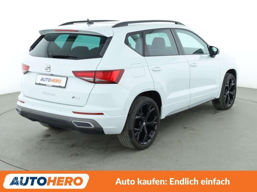 Белый Сеат Ateca 2021 в Каунас, объемом двигателя 2.00 л и пробегом 58 тыс. км за 28508 €, фото 6 на AUTOMOTO.COM.LV