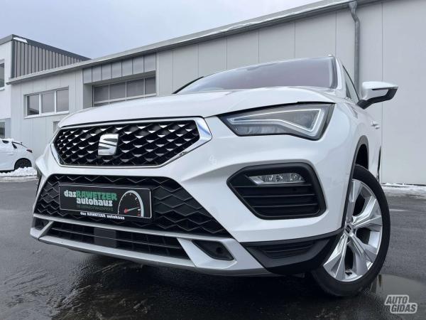 Balts SEAT Ateca 2021 Kauņa, ar dzinēja tilpumu 1.50 L un nobraukumu 33 tūkst. km par 27406 €, foto 1 vietnē AUTOMOTO.COM.LV
