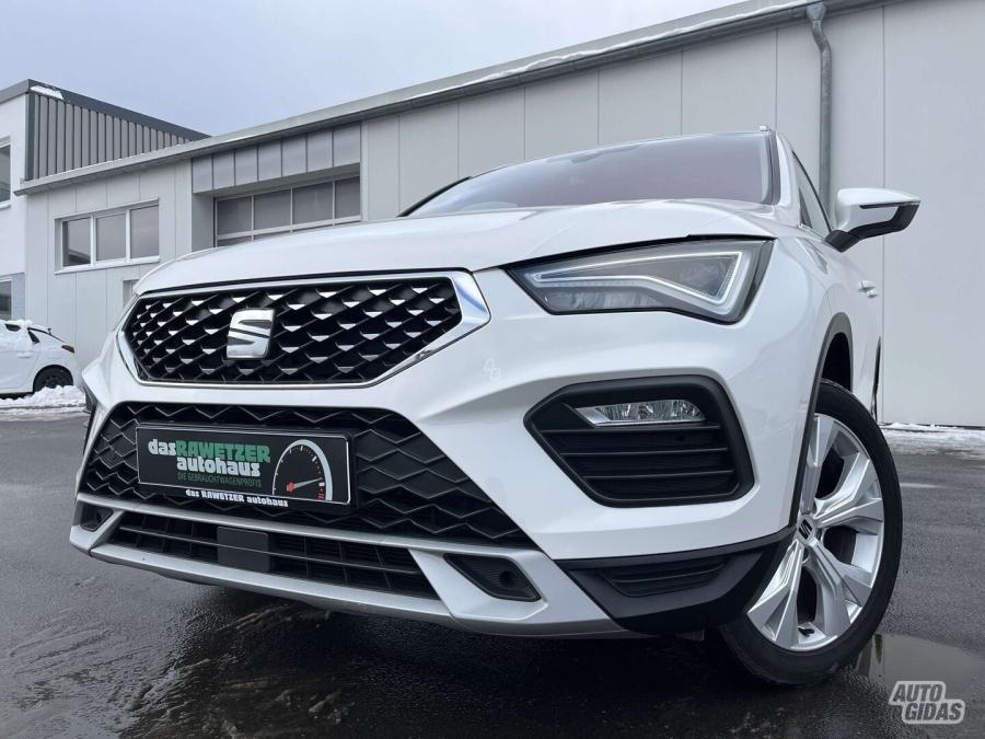 Balts SEAT Ateca 2021 Kauņa, ar dzinēja tilpumu 1.50 L un nobraukumu 33 tūkst. km par 27406 €, foto 1 vietnē AUTOMOTO.COM.LV