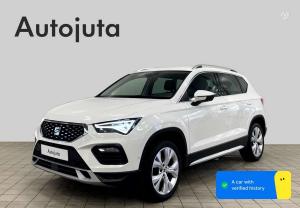 White SEAT Ateca 2021 in Kaunas, with an engine capacity of 1.50 L and mileage of 91 thousand km for 19200 €, photo  on AUTOMOTO.COM.LV