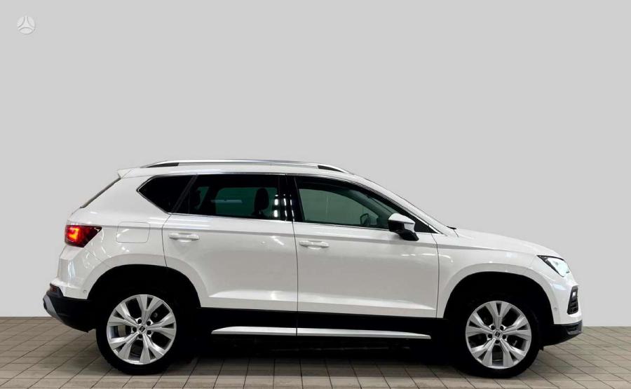Белый Сеат Ateca 2021 в Каунас, объемом двигателя 1.50 л и пробегом 91 тыс. км за 19200 €, фото 3 на AUTOMOTO.COM.LV