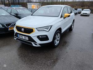 White SEAT Ateca 2021 in Kaunas, with an engine capacity of 1.97 L and mileage of 119 thousand km for 17799 €, photo 5 on AUTOMOTO.COM.LV