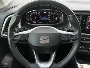 Balts SEAT Ateca 2021 Avižieniai, ar dzinēja tilpumu 1.50 L un nobraukumu 164 tūkst. km par 18250 €, foto 7 vietnē AUTOMOTO.COM.LV