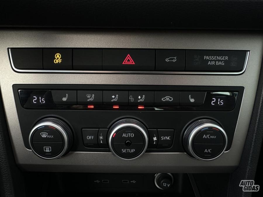 Balts SEAT Ateca 2021 Avižieniai, ar dzinēja tilpumu 1.50 L un nobraukumu 164 tūkst. km par 18250 €, foto 17 vietnē AUTOMOTO.COM.LV