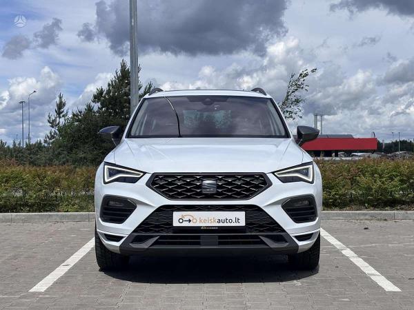 Balts SEAT Ateca 2021 Viļņa, ar dzinēja tilpumu 1.50 L un nobraukumu 203 tūkst. km par 17800 €, foto 3 vietnē AUTOMOTO.COM.LV