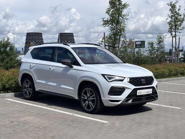 Balts SEAT Ateca 2021 Viļņa, ar dzinēja tilpumu 1.50 L un nobraukumu 203 tūkst. km par 17800 €, foto 4 vietnē AUTOMOTO.COM.LV