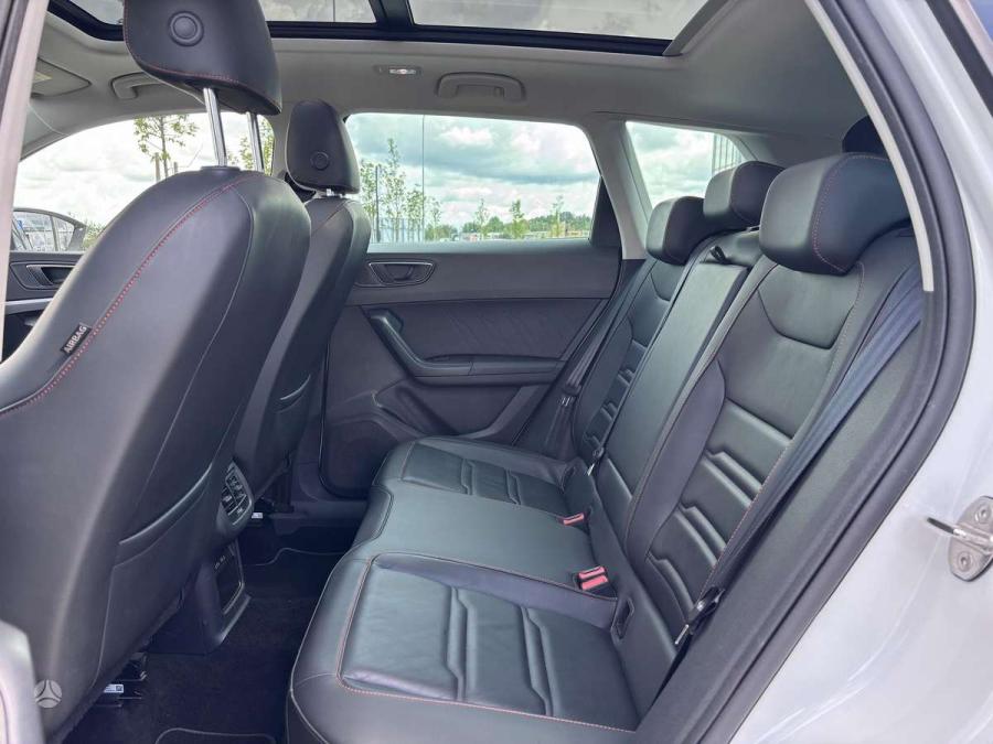 Balts SEAT Ateca 2021 Viļņa, ar dzinēja tilpumu 1.50 L un nobraukumu 203 tūkst. km par 17800 €, foto 11 vietnē AUTOMOTO.COM.LV