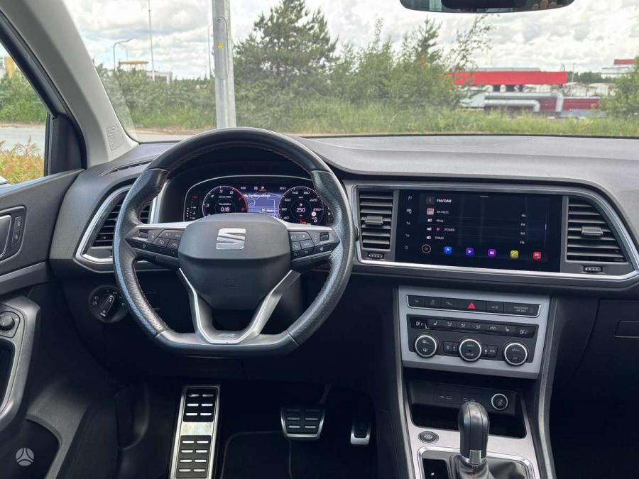 Balts SEAT Ateca 2021 Viļņa, ar dzinēja tilpumu 1.50 L un nobraukumu 203 tūkst. km par 17800 €, foto 13 vietnē AUTOMOTO.COM.LV