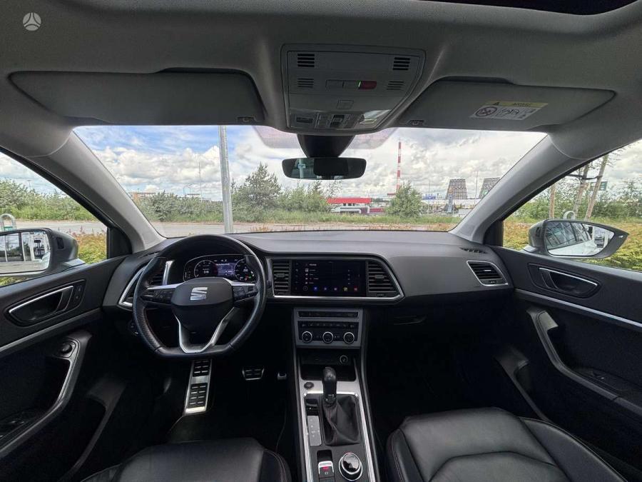 Balts SEAT Ateca 2021 Viļņa, ar dzinēja tilpumu 1.50 L un nobraukumu 203 tūkst. km par 17800 €, foto 14 vietnē AUTOMOTO.COM.LV