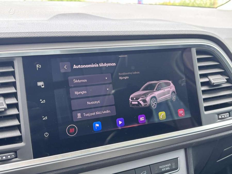 Balts SEAT Ateca 2021 Viļņa, ar dzinēja tilpumu 1.50 L un nobraukumu 203 tūkst. km par 17800 €, foto 36 vietnē AUTOMOTO.COM.LV