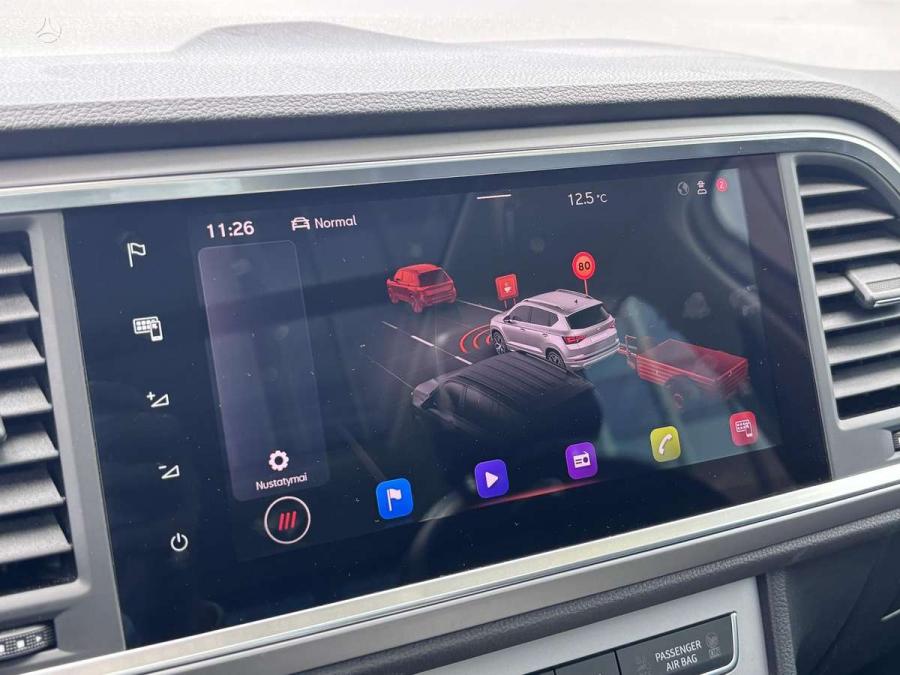 Balts SEAT Ateca 2021 Viļņa, ar dzinēja tilpumu 1.50 L un nobraukumu 203 tūkst. km par 17800 €, foto 37 vietnē AUTOMOTO.COM.LV