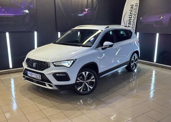 Balts SEAT Ateca 2021 Viļņa, ar dzinēja tilpumu 1.50 L un nobraukumu 164 tūkst. km par 18250 €, foto 1 vietnē AUTOMOTO.COM.LV